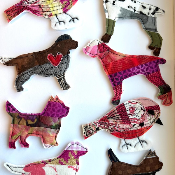 PDF Pattern Fabric Scraps Hare Pattern With Step-by-step Instructions ...