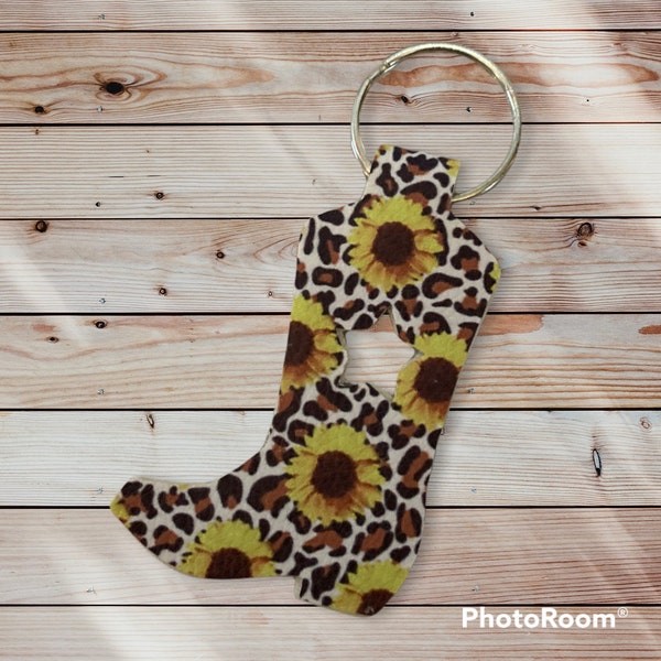 Western Key Fob SVG | Cowboy Keychain Bag Tag Fob Template | Faux ...