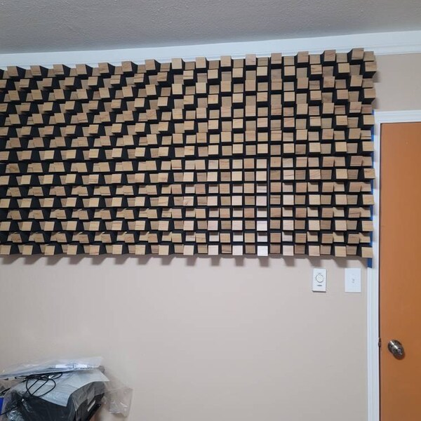 Sound Acoustic Studio Diffuser «sirius» | 20"x20" (50x50cm) | 2D QRD ...