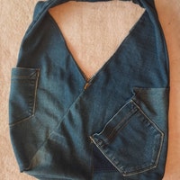 Triangle Pocket Tote Bag Pattern Sewing PDF Printable Instant Download ...