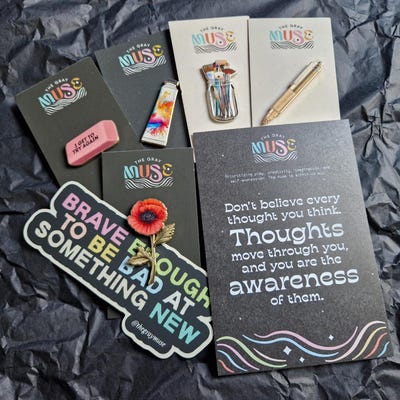 The Quality of Your Life Text Enamel Pin, Mental Health Quotes ...