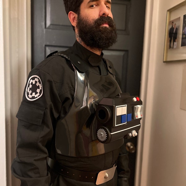 Star Wars Tie Fighter Pilot Inspired Replica Armor and Chest Box Kit (O ...
