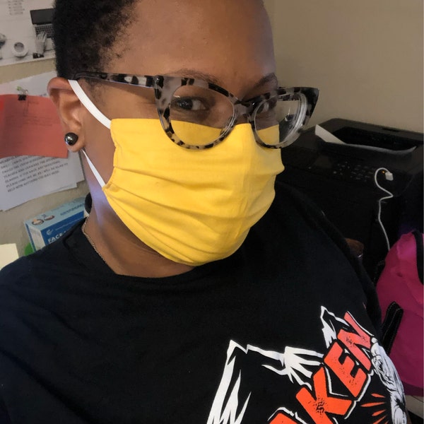 Solid Brown FACE MASK - Etsy