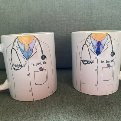 Doctor Mug, Personalized Mug for Dentists, Medical Gift Mug, Doctor ...