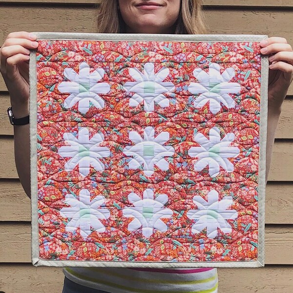 PDF Fresh as a Daisy Mini FPP Block Pattern - Etsy
