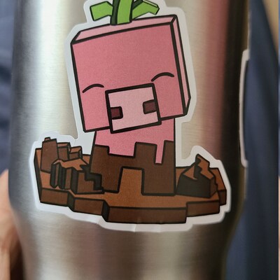 Minecraft Vinyl Decal Stickers - Etsy