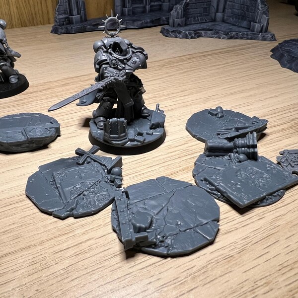 Female Space Viking Terminator Torso Conversions for 28mm Prime Sci-fi ...