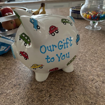 Puppy Dog Personalized Piggy Bank Dog Bank Beagle Bank Cute - Etsy