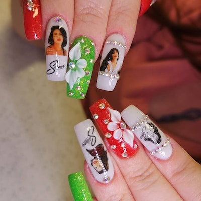 Large Number Nail Stickers Old English Birthday Year or Angel - Etsy