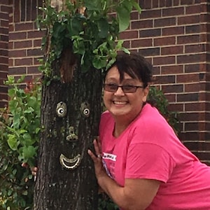 Tree Face Garden Decoration, Outdoor Ornaments, Funny Faces, Face ...