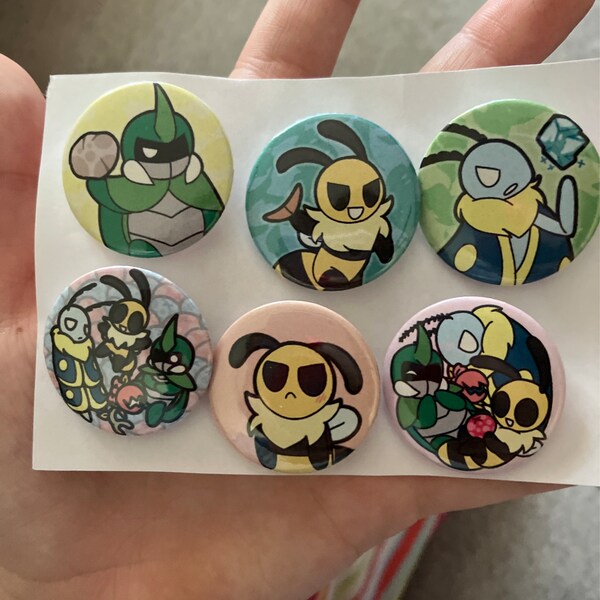 Bug Fables Character Buttons - Etsy