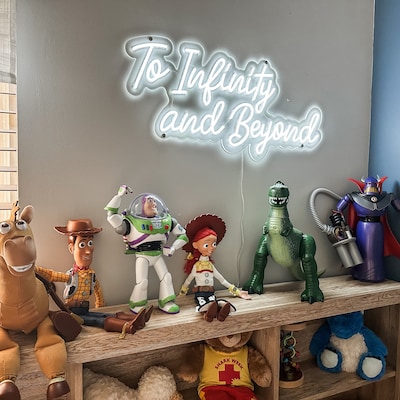 To Infinity and Beyond Neon Sign Custom Neon Sign Bedroom Led Light ...