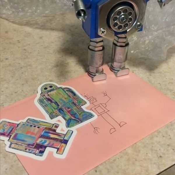Lily | Retro Robot | Asimov Robot | Retro Future Robot | Upcycled Robot ...