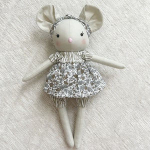 Mouse Sewing Pattern PDF make a Cloth Mouse Doll / Stuffed Animal Toy ...
