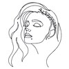 Custom One Line Drawing, Simple Line Art, Commission Portrait ...