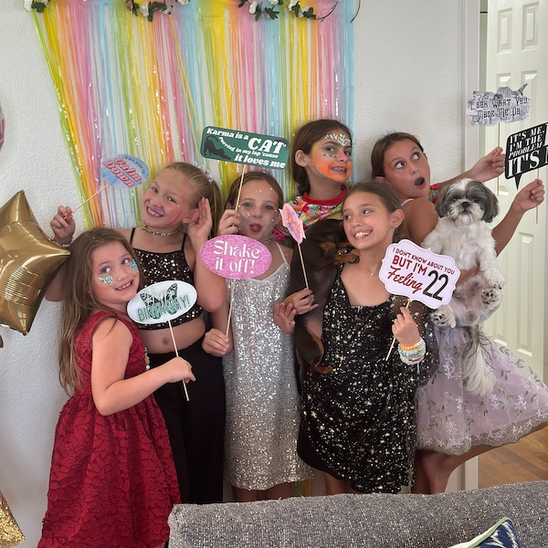 Taylor Swift Eras Tour Inspired T Swift Birthday Party Decor Swiftie ...