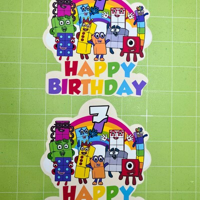 Numbers Svg Bundle for Cricut, Blocks Svg Files for Cricut, PNG, DFX ...