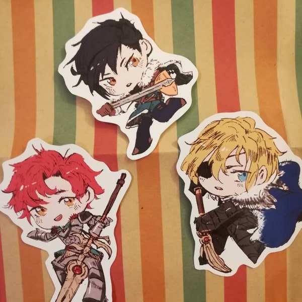 SPLATOON Color Chip Acrylic Pins & Sticker Sheet [side Order] - Etsy