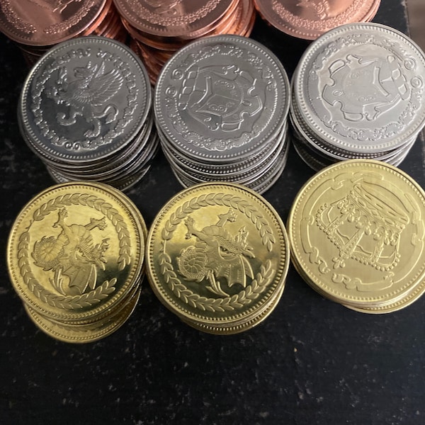 Realm Coins Fantasy Coin Game - Etsy