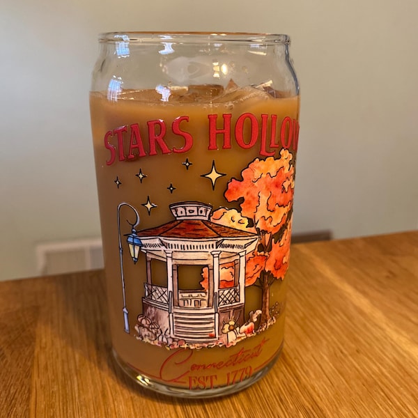 Gilmore Iced Coffee Glass Cup | Gilmore Gift | Beer Can Glass Cup ...