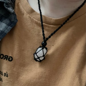 Woven Basket Waxed Hemp Interchangeable Adjustable Crystal Net Cord ...