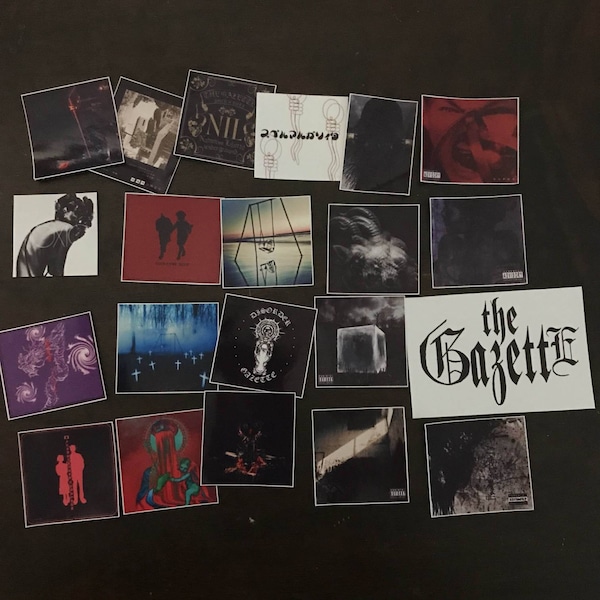 Mega Set of 56 Dir En Grey J-rock, Visual Kei, V-kei Band Glossy and Waterproof Stickers! - Etsy