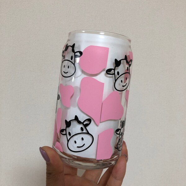 Cow Can Glass Wrap SVG, Cow Print Svg, Cow Head Svg, Animal Print Svg ...