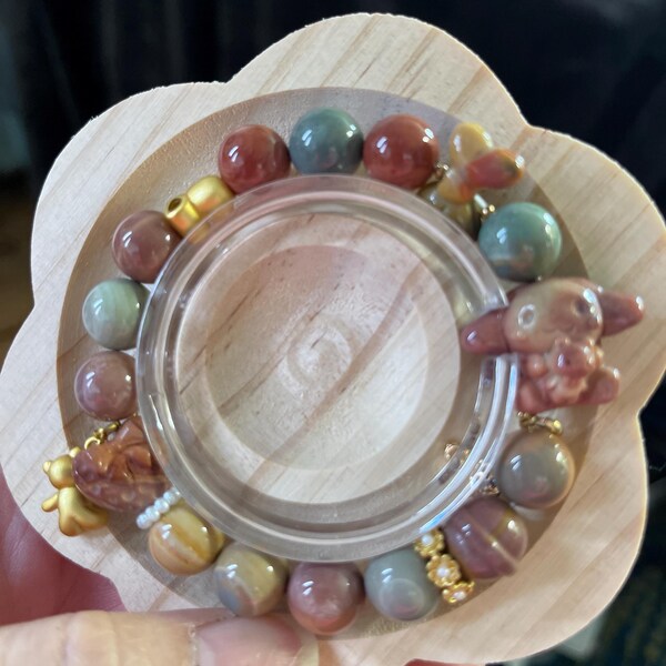 Dunhuang Color Bodhi Root Bracelet Handmade Bracelet - Etsy