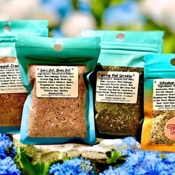 Spring Roll Sprinkles | Hermit Crab Food - Etsy