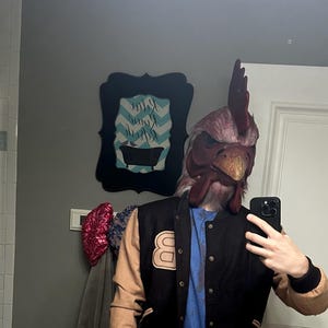 Jacket Richard Mask hotline Miami Payday 2 - Etsy