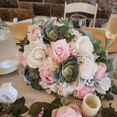 Real Touch Artificial White Ivory Rose Calla Lily Hops Babys - Etsy