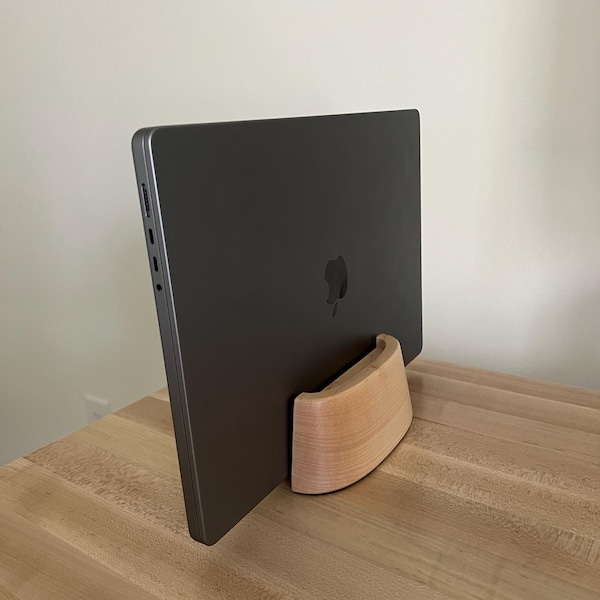 Wooden Monitor Stand Oak Monitor Riser Maple Desk Organizer - Etsy
