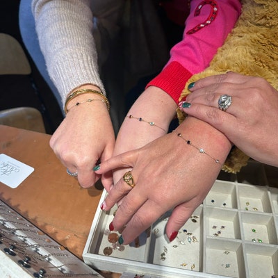 Set of 5 X Star Connectors for Permanent Jewelry 14kt Gold Filled or ...