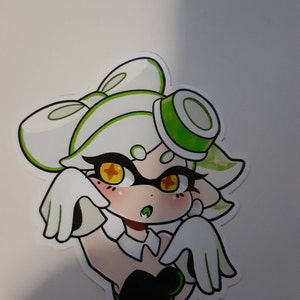 SPLATOON Squid Sisters off the Hook Callie Marie Pearl Marina Vinyl Stickers Waterproof ...