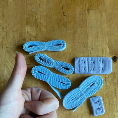 Picot Elastic for Bras and Bralettes White 10mm, Beige 10mm, Black 11mm ...