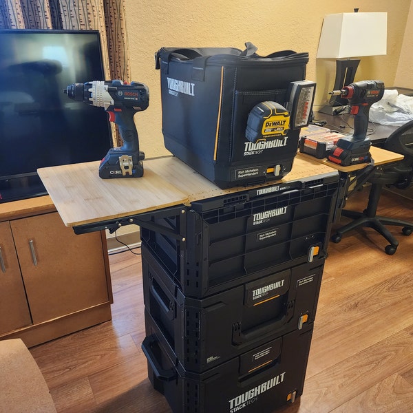 Toughbuilt Stacktech, Folding / Detachable Steel Table, (table Optional ...