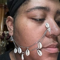 ORIGINAL DESIGN ANKH Lip Cuff Afrocentric Lip Jewelry Lip Cuff No ...