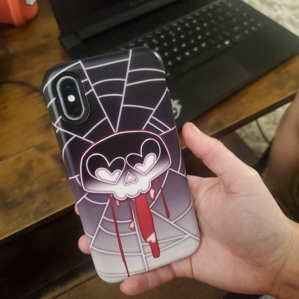 Angel Dust Unofficial Hazbin Design Angel Phonecase Tough Angel Hazbin ...