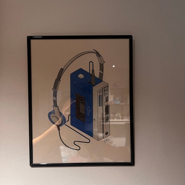 Floppy Disk Customisable Risograph Print - Etsy