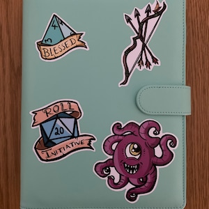 D&D Sticker Sets Cute Sets of Stickers Featuring Imagery From - Etsy UK