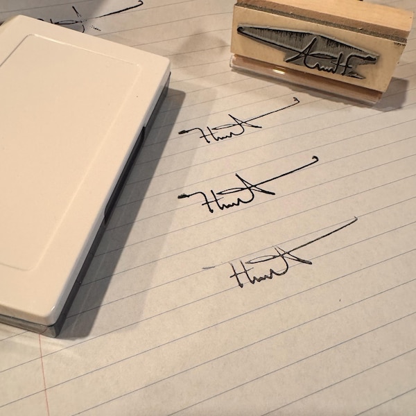 Personalized Signature Stamp | Self Inking Signature Stamp | Signature ...
