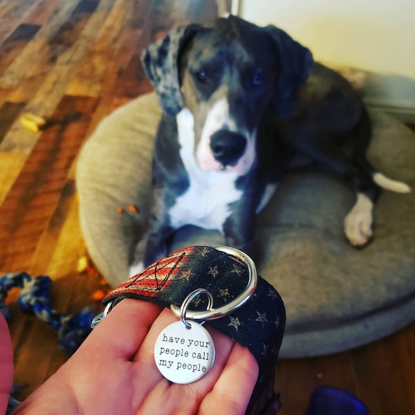 Custom Dog Tag - Unique Pet ID Tag - Handstamped Copper Dog Tag - Have ...