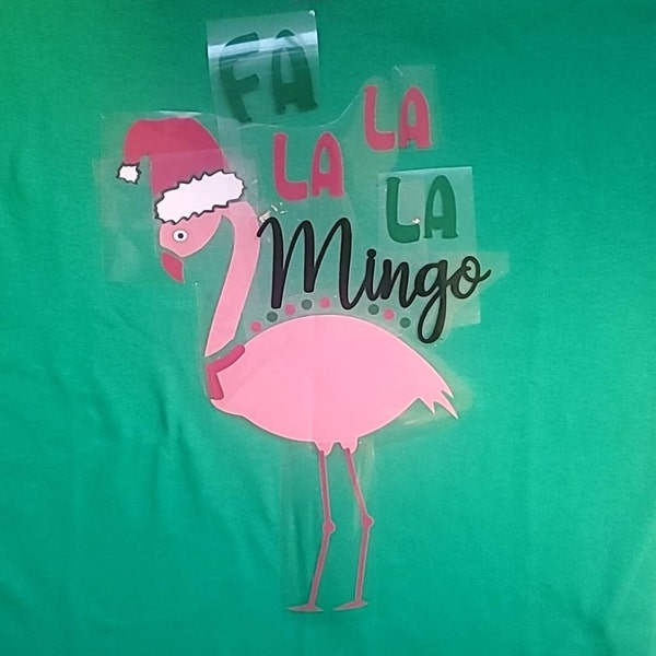 Fa La La La Mingo Svg, Christmas Svg, Winter Svg, Flamingo Svg, Merry ...