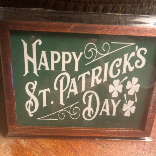 Wood Framed Miniature Sign | Farmhouse Type | Tiered Tray Décor ...