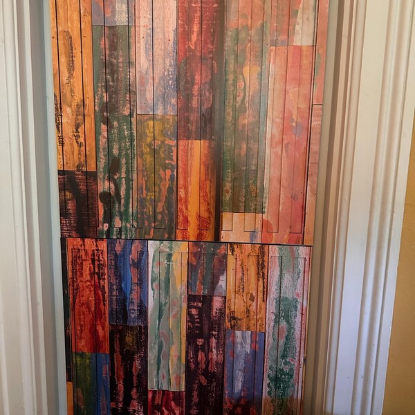 Serrated Classy Wood Wall Decor, Geometric Wood Wall Art, Home Decor ...