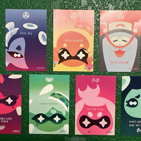 Splatoon Hotlantis IDL Posters Squid Sisters off the Hook Deep Cut Mini Prints 4 X 6 INCH NEW ...