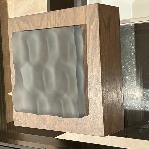 Oak Pedestal Riser, 8 Inch Length, 8 Inch Width, You Choose the Height ...