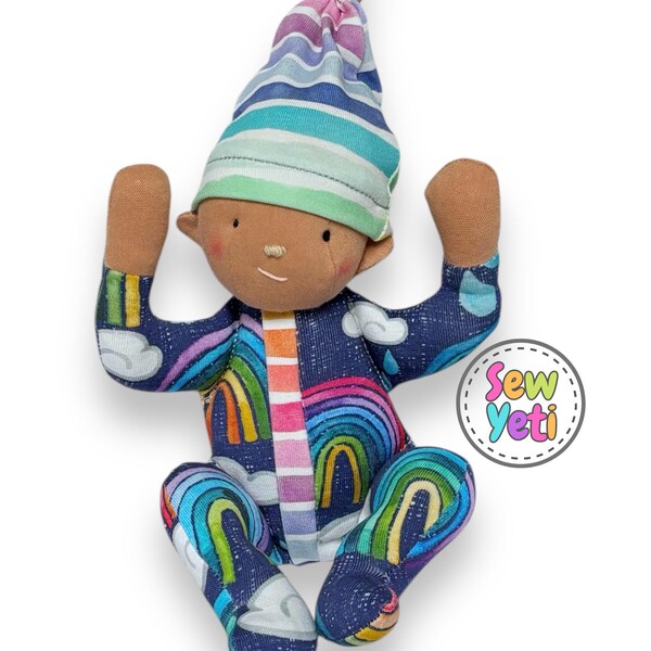 PDF Memory Doll Girls Sewing Pattern, Sewing Tutorial for Cloth Doll ...