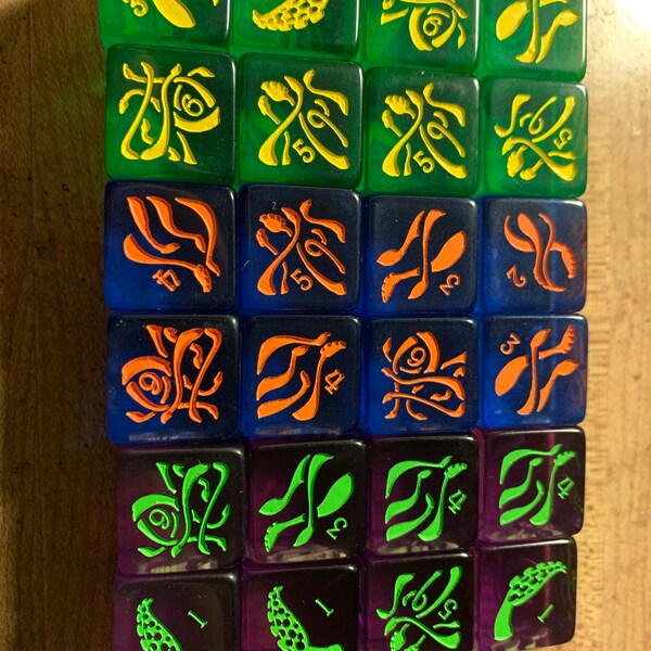 One Custom Dice With Your Choice of Pips - Personalized D6 - Engraved ...