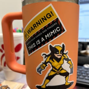 Overwatch 2 Ashe Pixel Spray Vinyl Sticker Decal, Laptop, Phone, Gaming ...